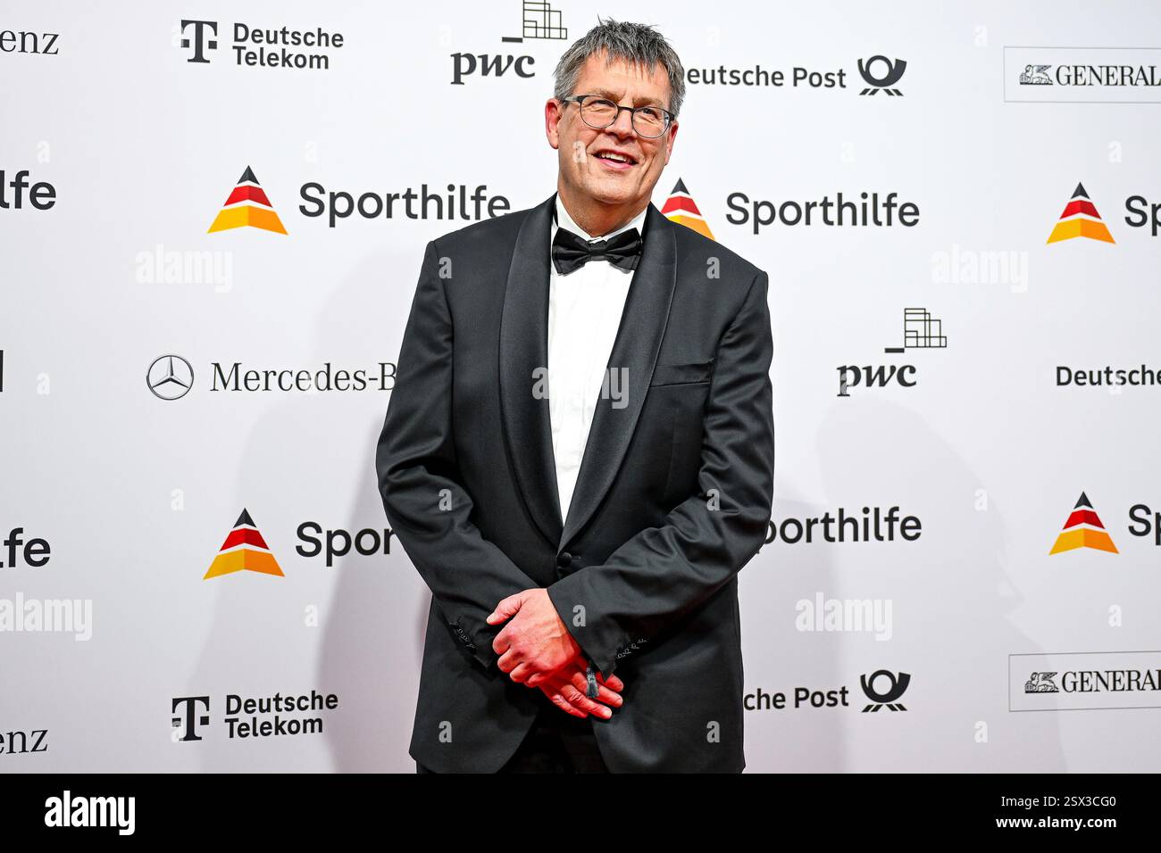 Frankfurt, Deutschland. 22nd Feb, 2025. Thomas Weikert (Präsident, Deutscher Olympischer ...