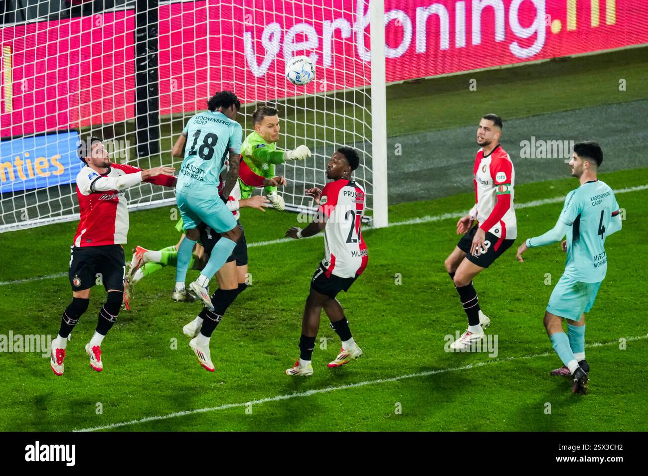 Rotterdam - Feyenoord keeper Timon Wellenreuther during the twentieth ...