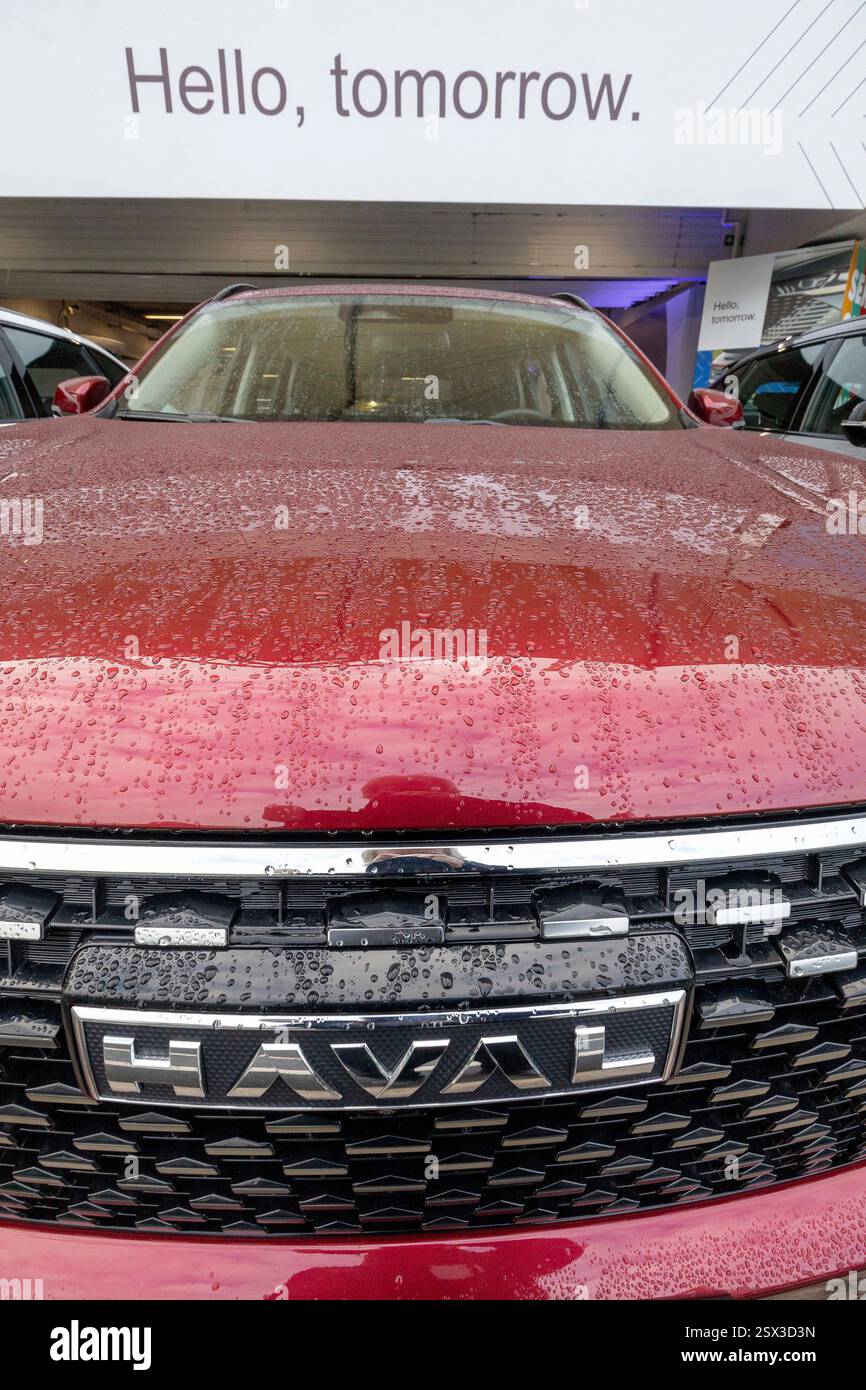 Sao Paulo, Brazil - july - 2023 - Close-up of the Haval h6, chinese ...