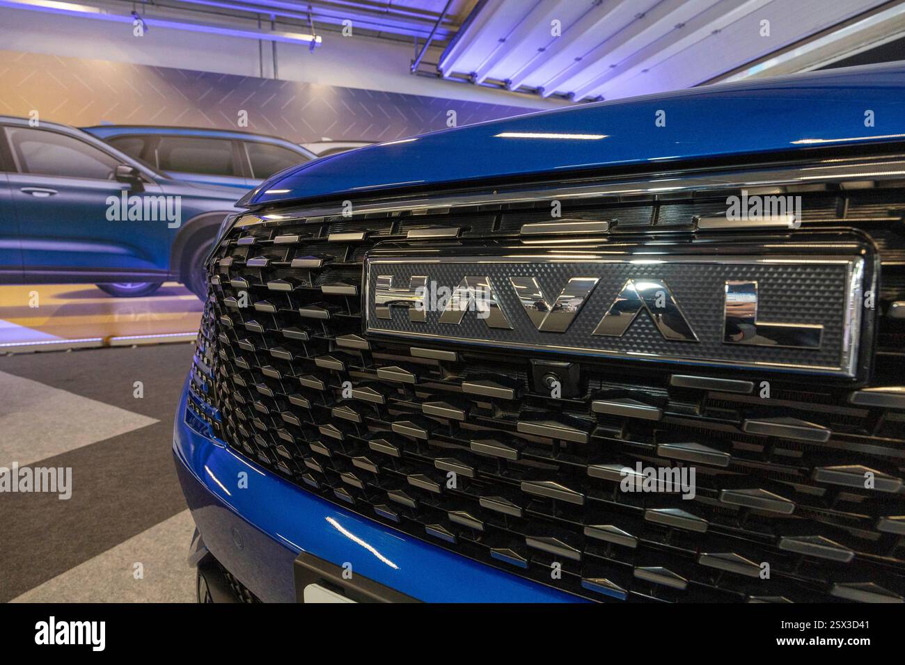 Sao Paulo, Brazil - july - 2023 - Close-up of the Haval h6, chinese ...
