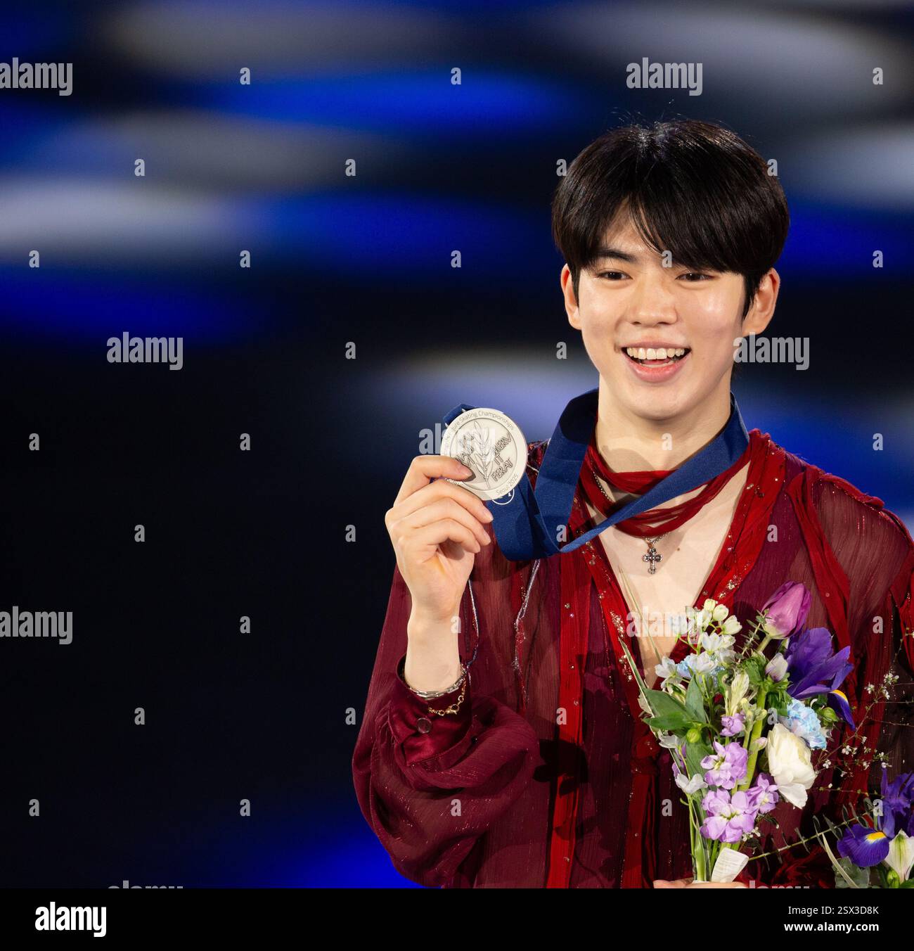 Seoul, South Korea. 22nd Feb, 2025. Cha Jun-Hwan (KOR), Feb 22, 2025 - Figure Skating : Silver ...