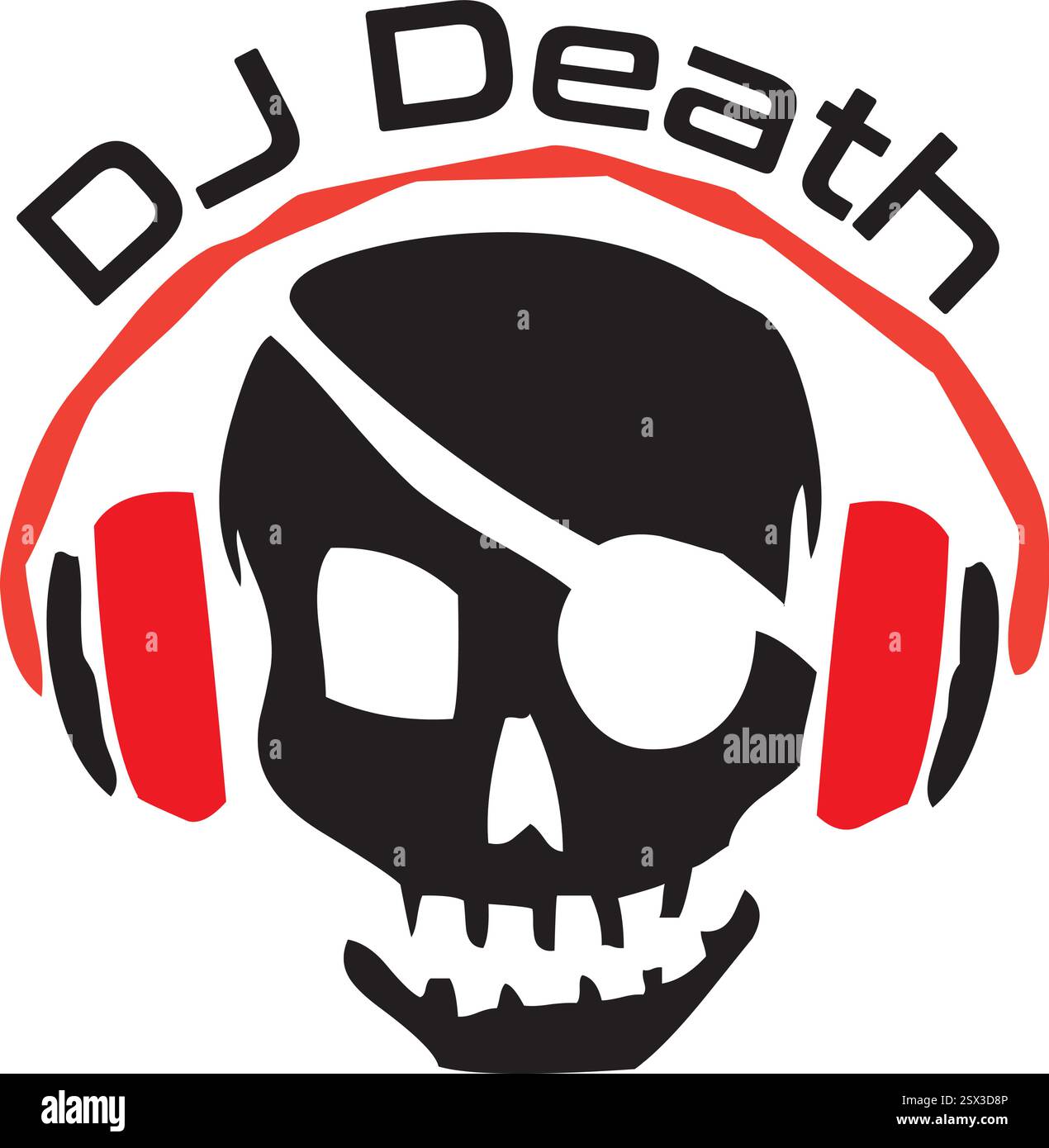Dj Death, musica sino alla morte Stock Vector Image & Art - Alamy