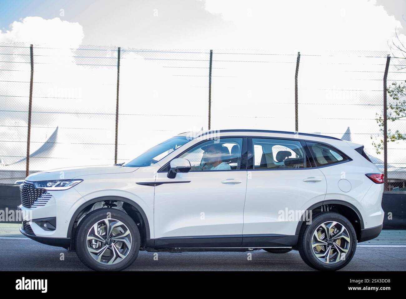 Sao Paulo, Brazil - july - 2023 - Haval, a Chinese hybrid car on a test ...