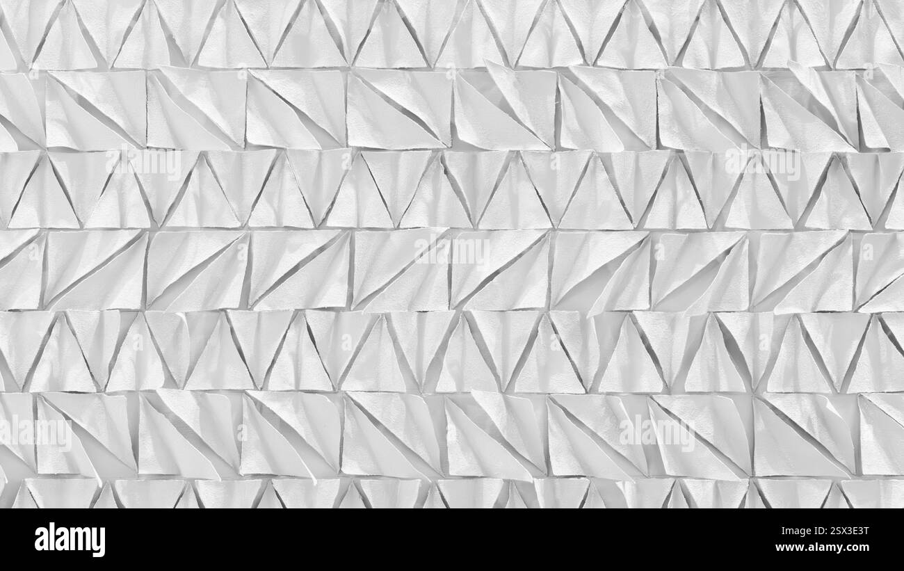 image is a white background with a lot of triangles. The triangles are ...