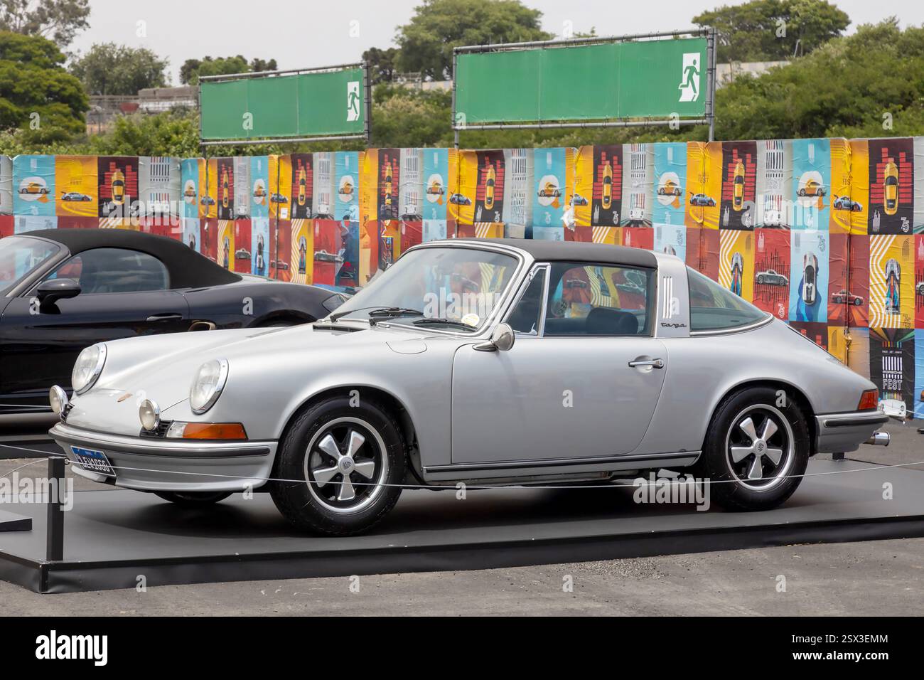 Sao Paulo, Brazil - nov18, 2023 - Siver Classic Porsche 911 S Targa at ...
