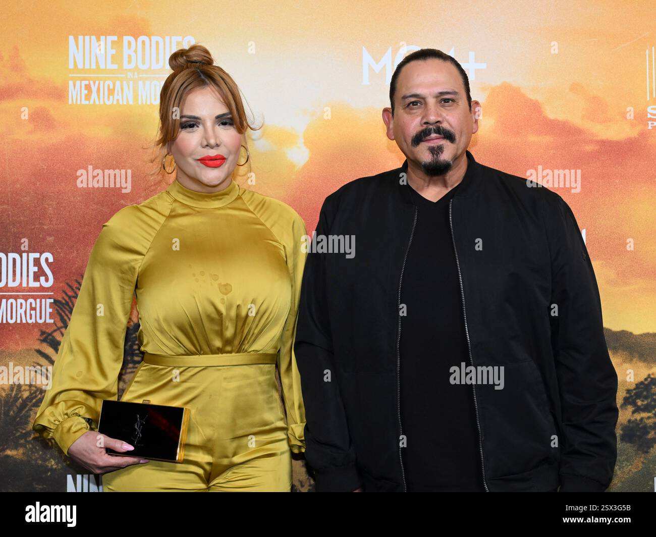 February 20, 2025, Culver City, California, USA: Yadi Rivera and Emilio ...