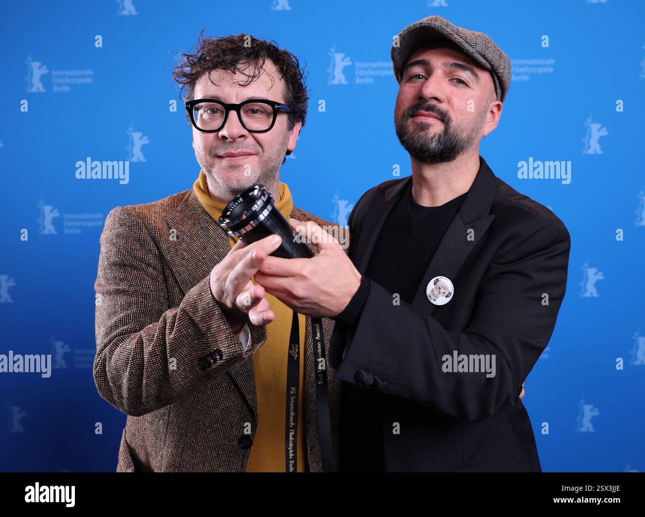 Berlin, Germany. 22nd Feb, 2025. Mexican director Ernesto Martinez ...
