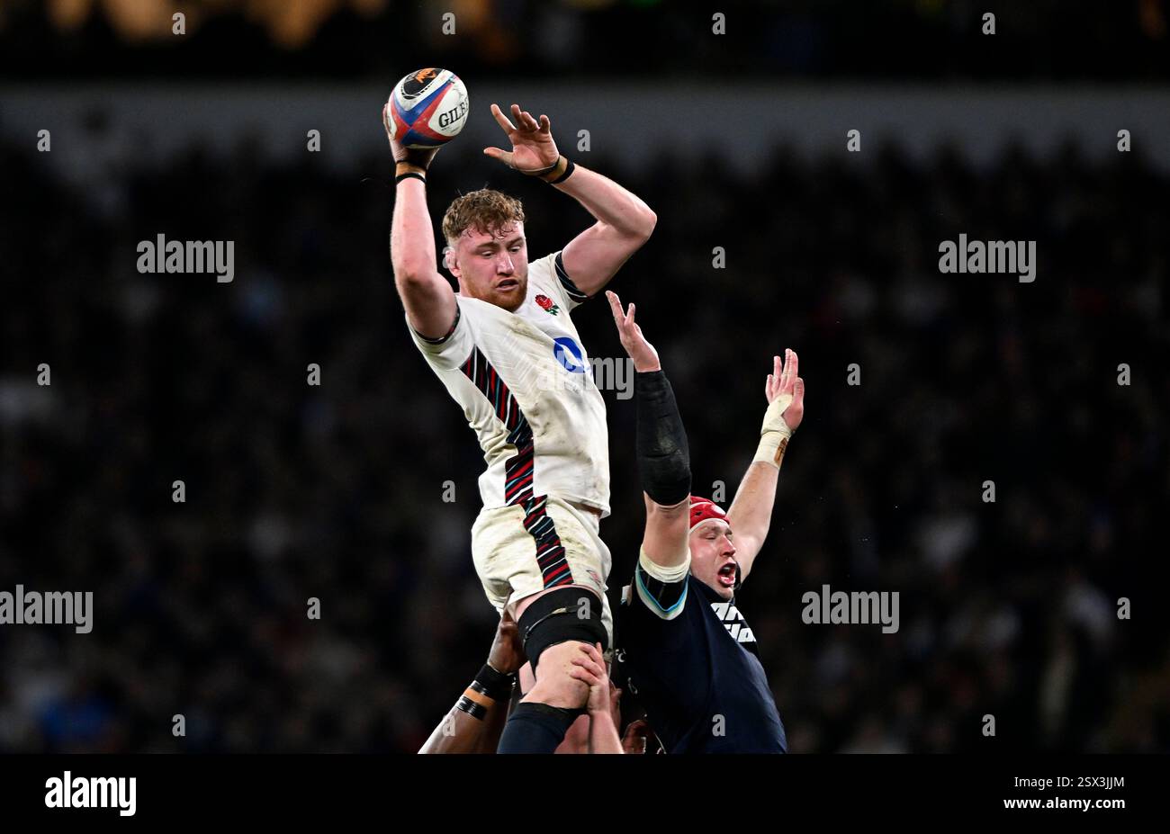 Twickenham, United Kingdom. 22nd Feb, 2025. Guinness Mens 6 Nations ...