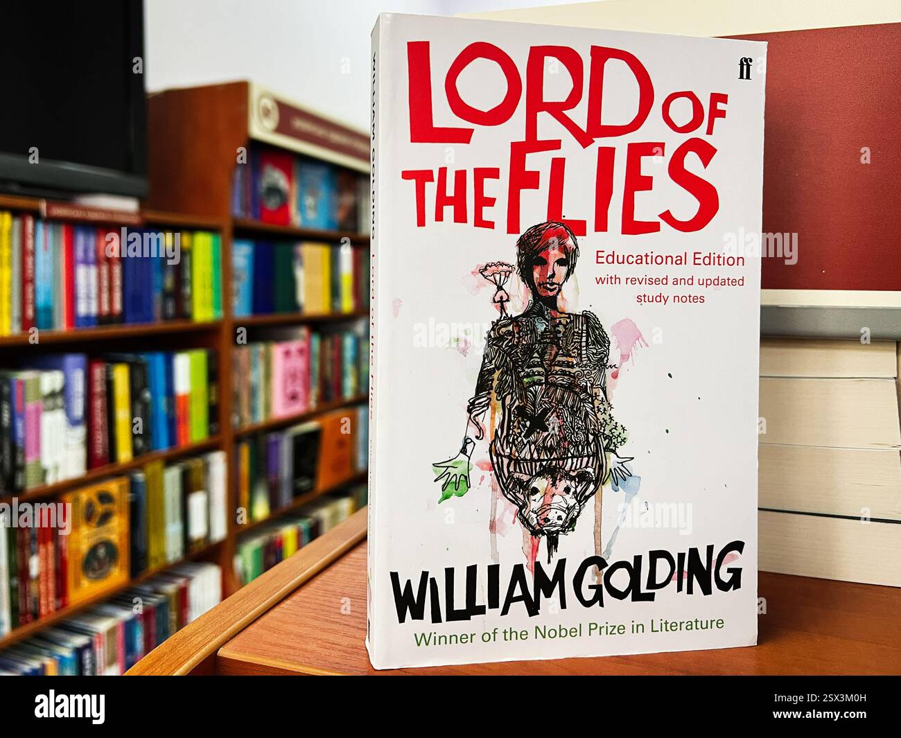 Lviv, Ukraine - February 20, 2025: Cover of William Golding's Lord of ...