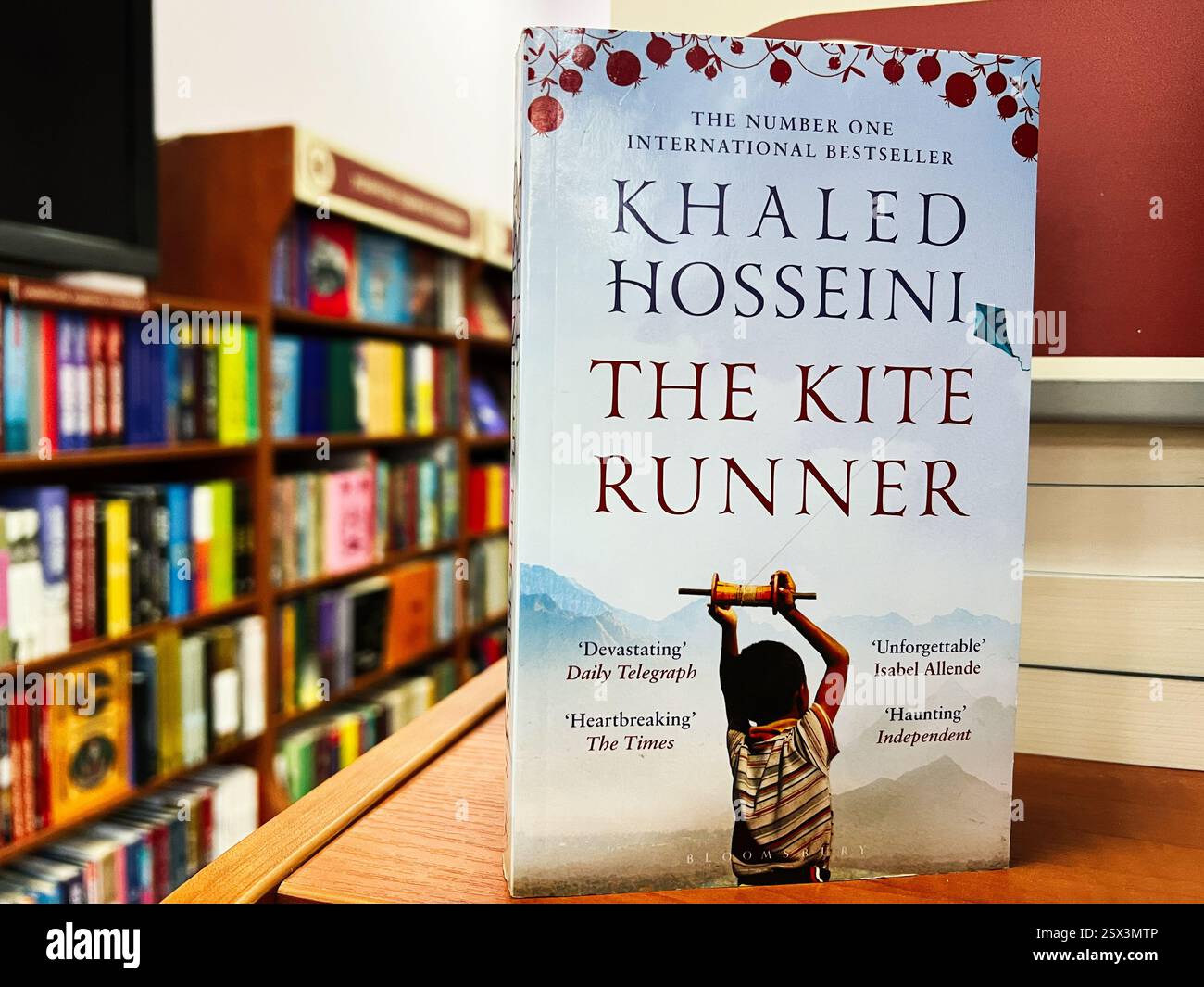 Lviv, Ukraine - February 20, 2025: Book cover of The Kite Runner by ...