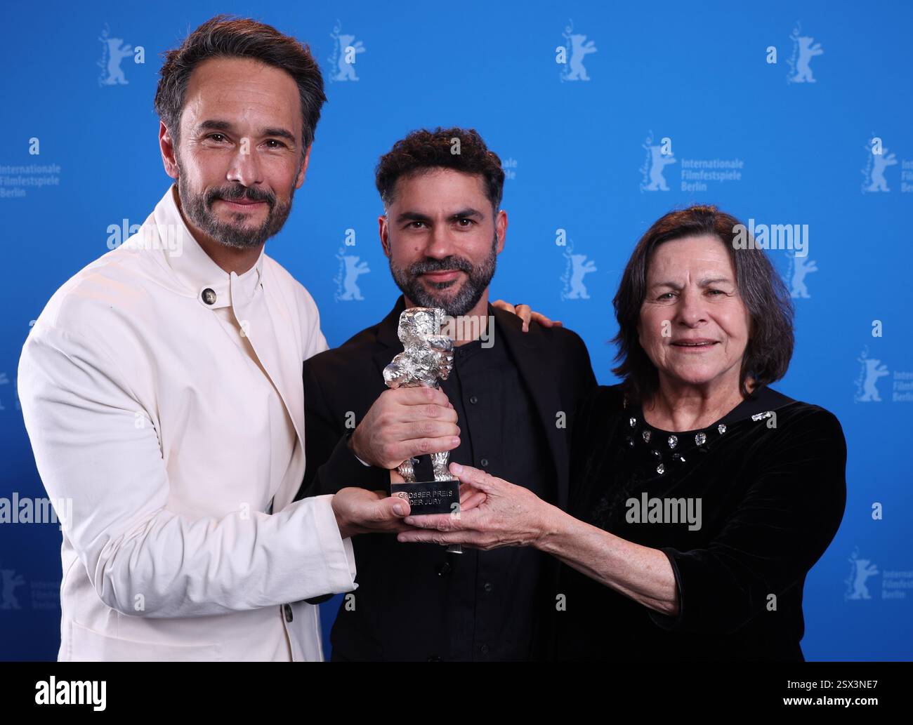 Berlin, Germany. 22nd Feb, 2025. Brazilian director Gabriel Mascaro (M ...