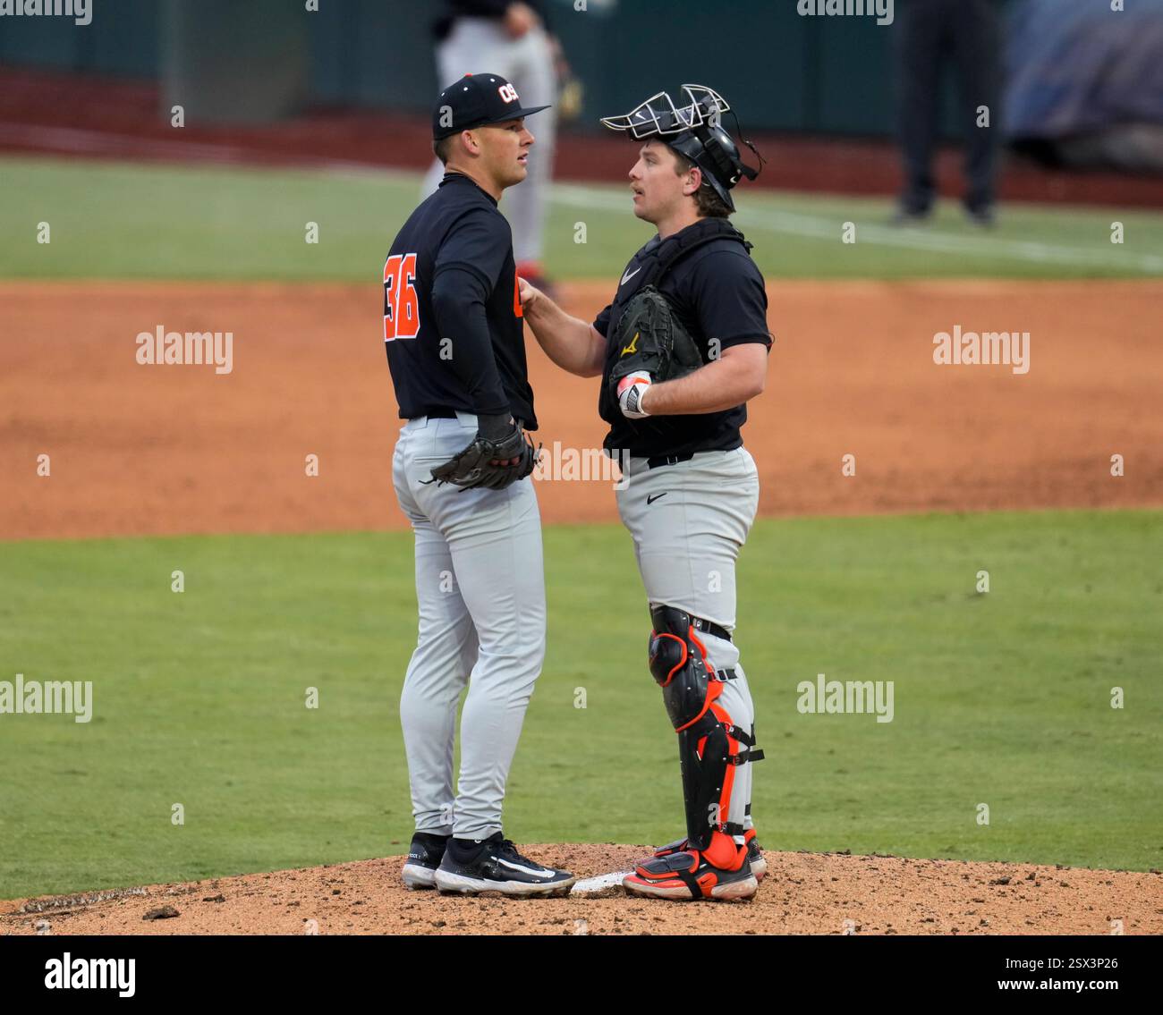 February 21, 2025, Round Rock, Texas, USA: Oregon State starting ...