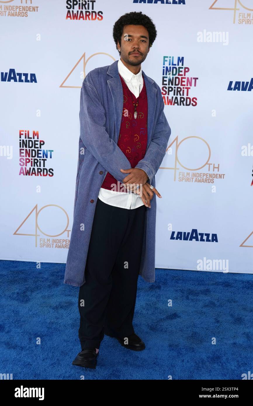 Brandon Wilson arrives at the Film Independent Spirit Awards on ...