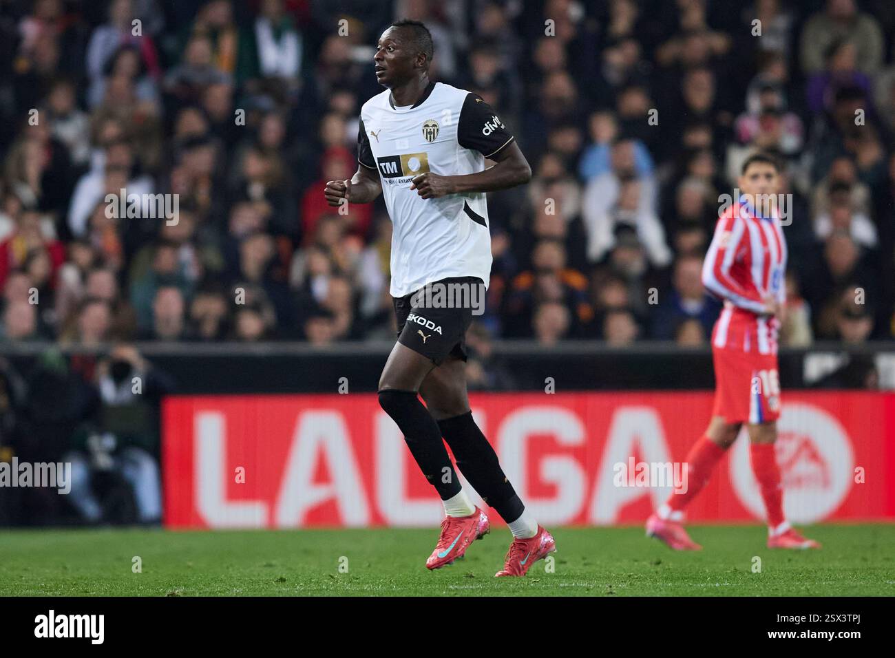 Valencia, Spain. 22nd Feb, 2025. VALENCIA, SPAIN - FEBRUARY 22: Umar ...