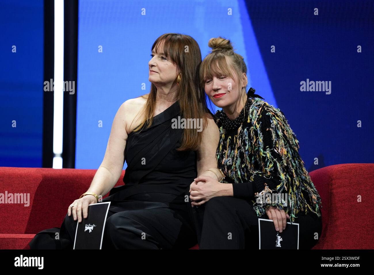 Members of the international jury Bina Daigeler, left, and Amy ...