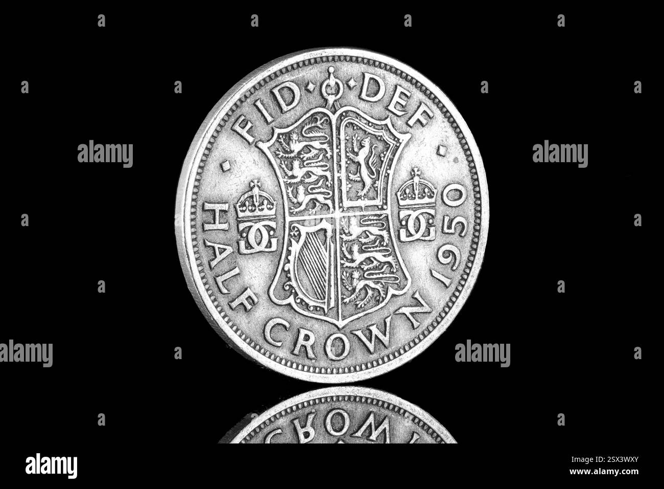 1950 half crown hi-res stock photography and images - Alamy