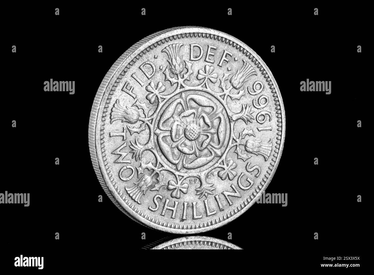Pre decimal queen elizabeth ii coins hi-res stock photography and ...