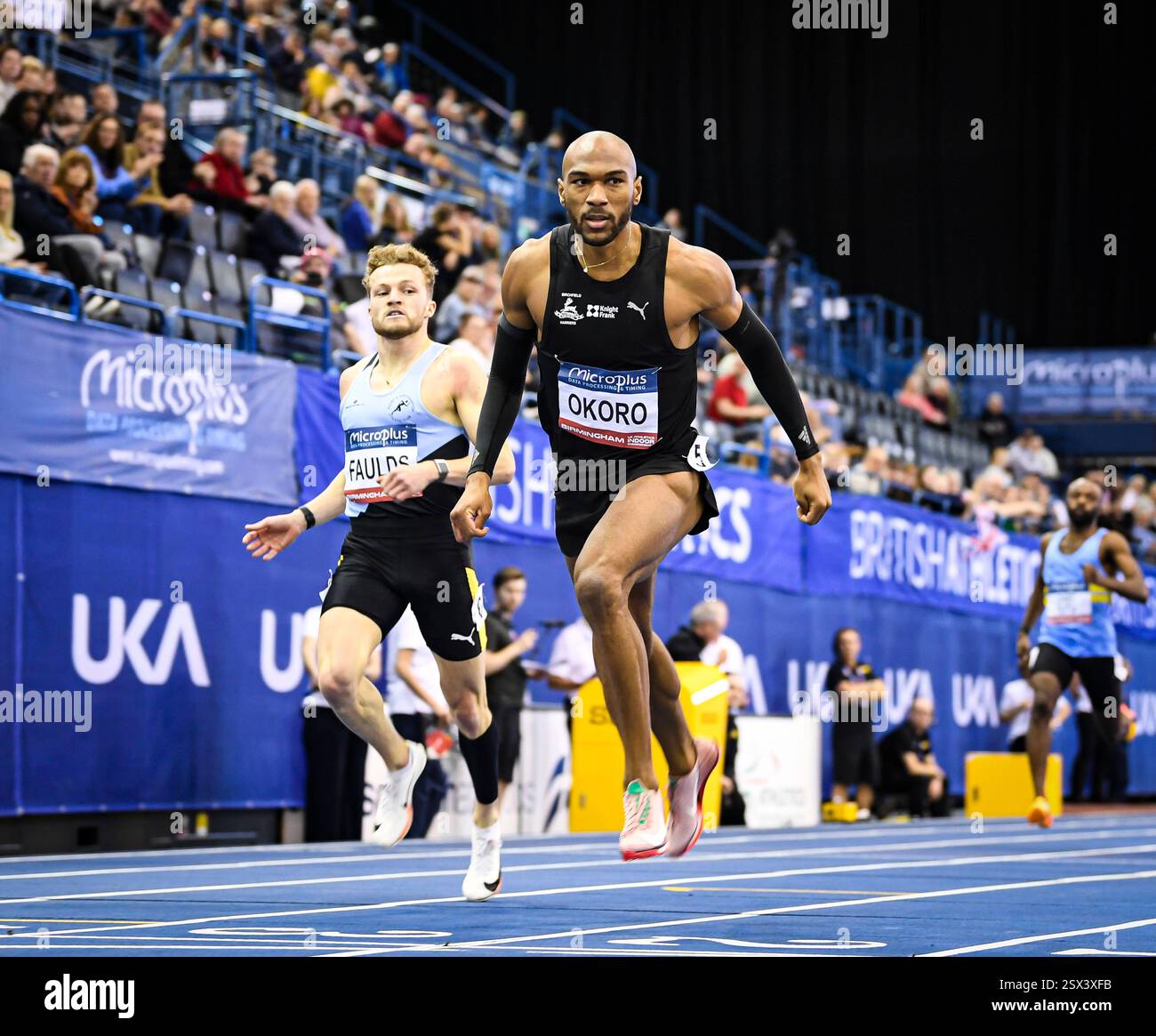 Utilita Arena, Birmingham, UK. 22nd Feb, 2025. 2025 UK Indoor Athletics ...