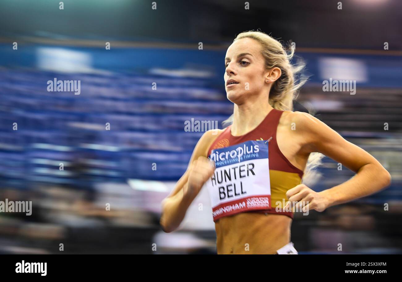 Utilita Arena, Birmingham, UK. 22nd Feb, 2025. 2025 UK Indoor Athletics ...