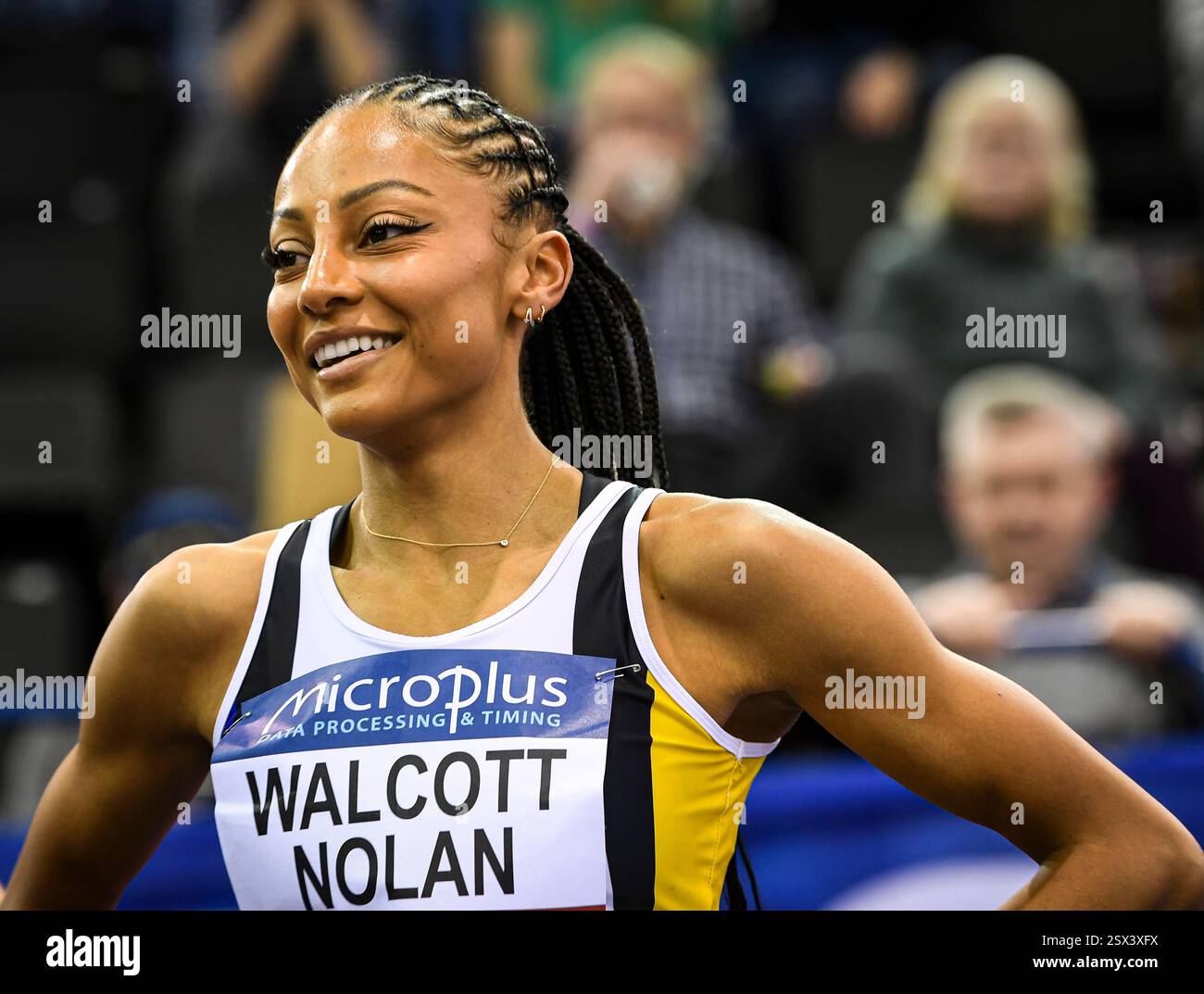 Utilita Arena, Birmingham, UK. 22nd Feb, 2025. 2025 UK Indoor Athletics ...