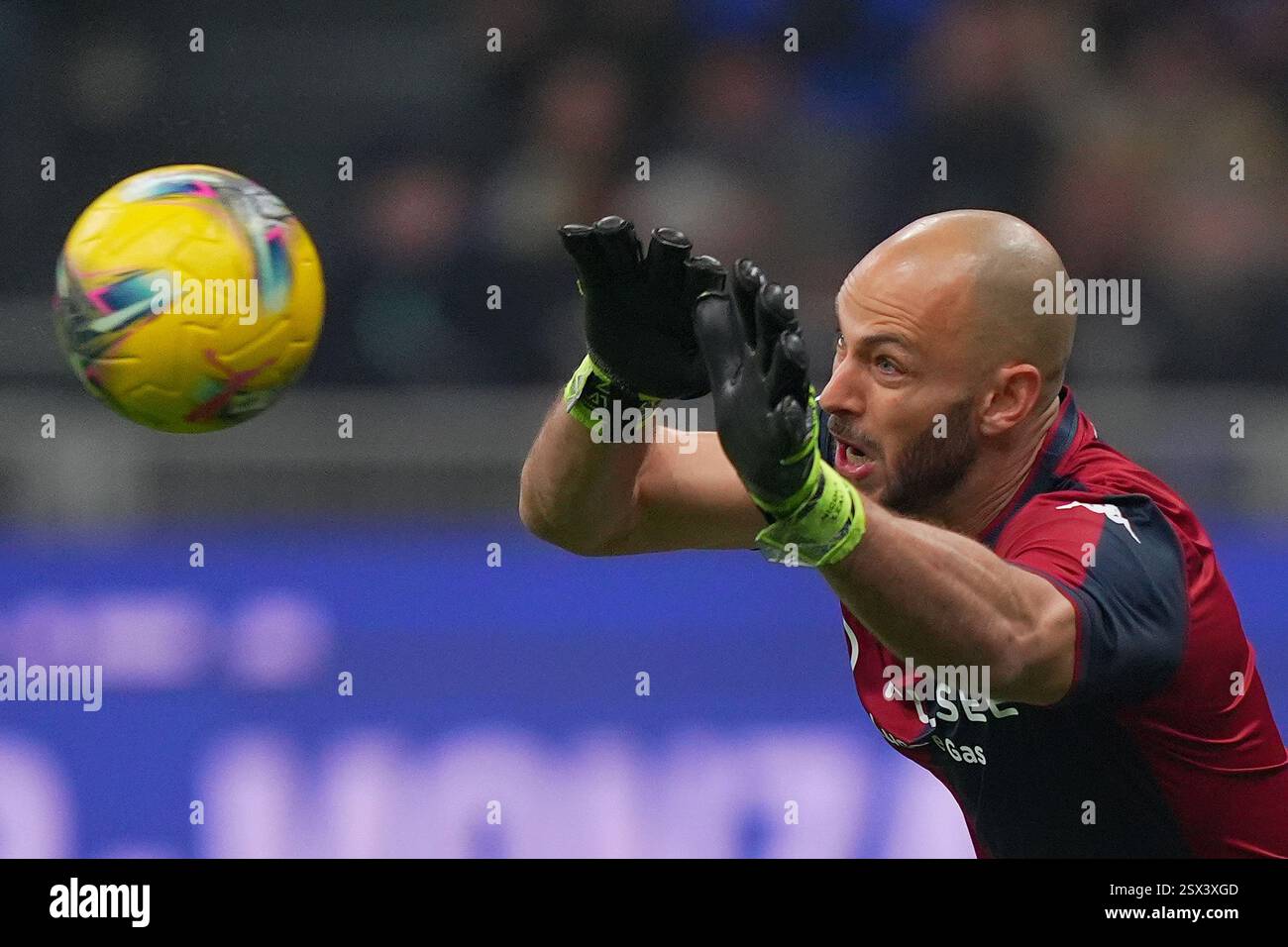Genoa's goalkeeper Nicola Leali during the Serie A soccer match between ...