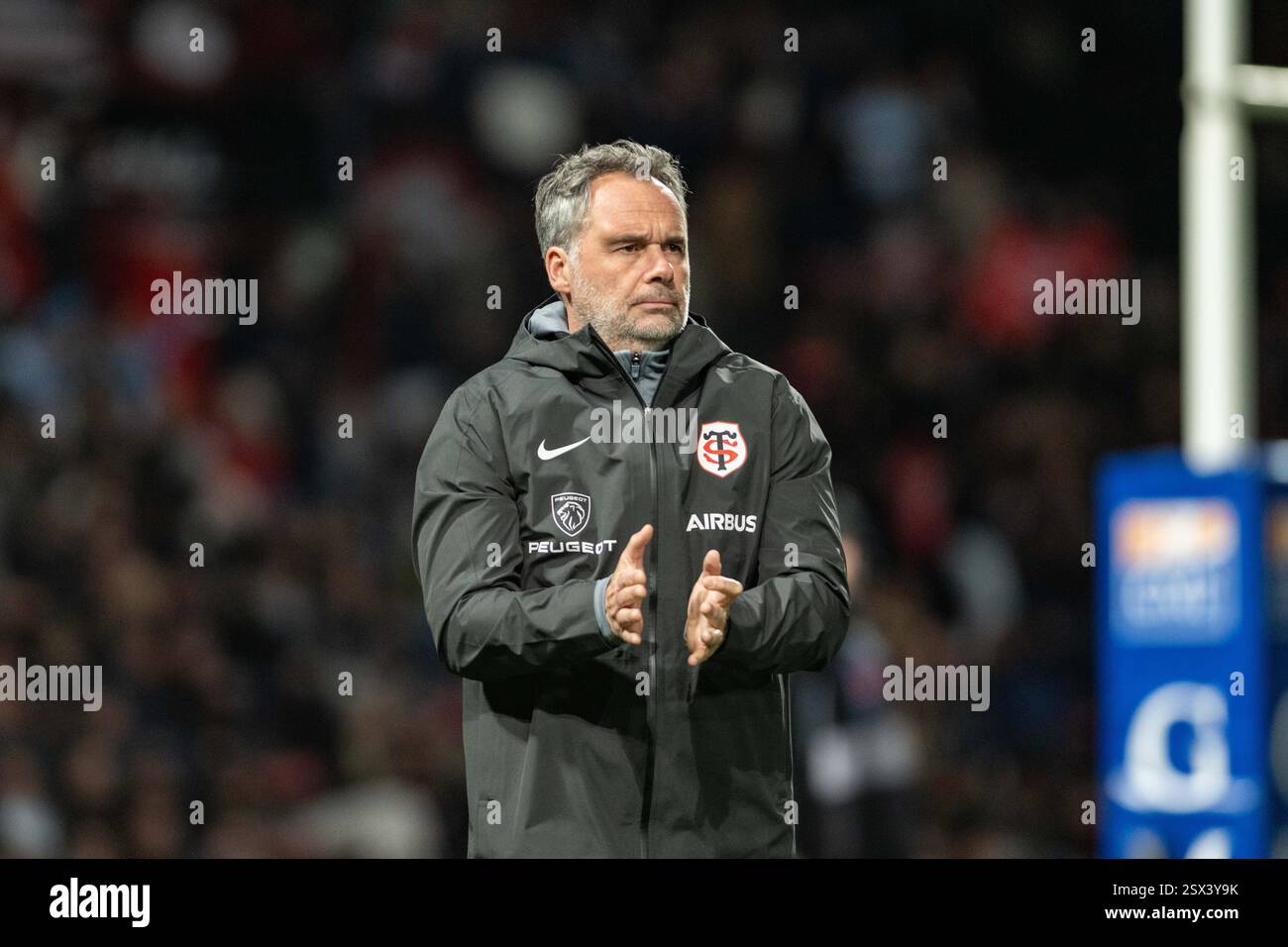 Toulouse, France. 22nd Feb, 2025. Head Coach Ugo Mola of Toulouse ...