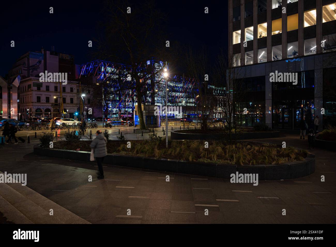 The Bastion office tower at Porte de Namur or Naamse Poort, ixelles ...