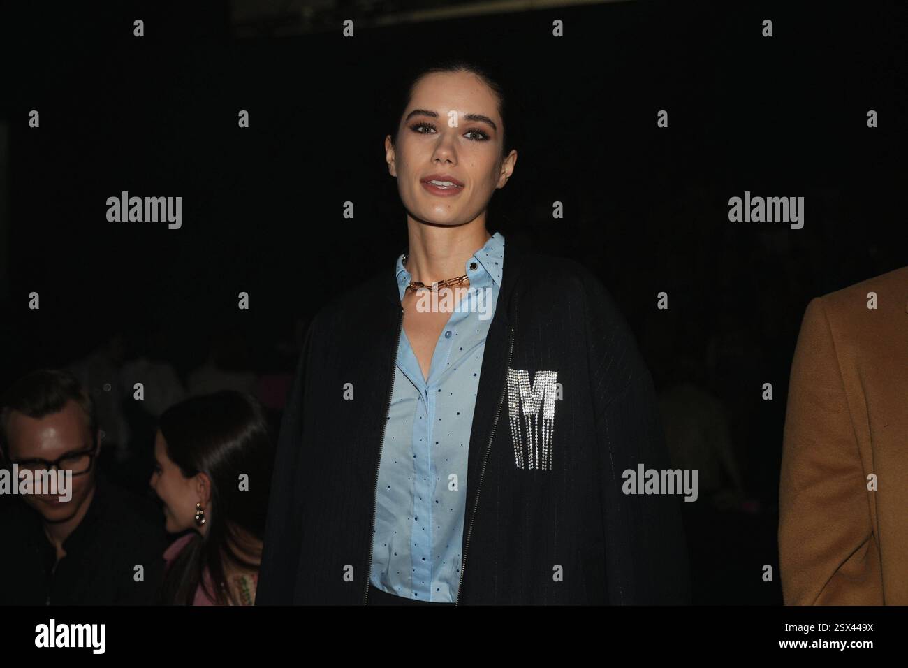 Ella Travolta at the front row of “LolaCasademunt“ collection during ...
