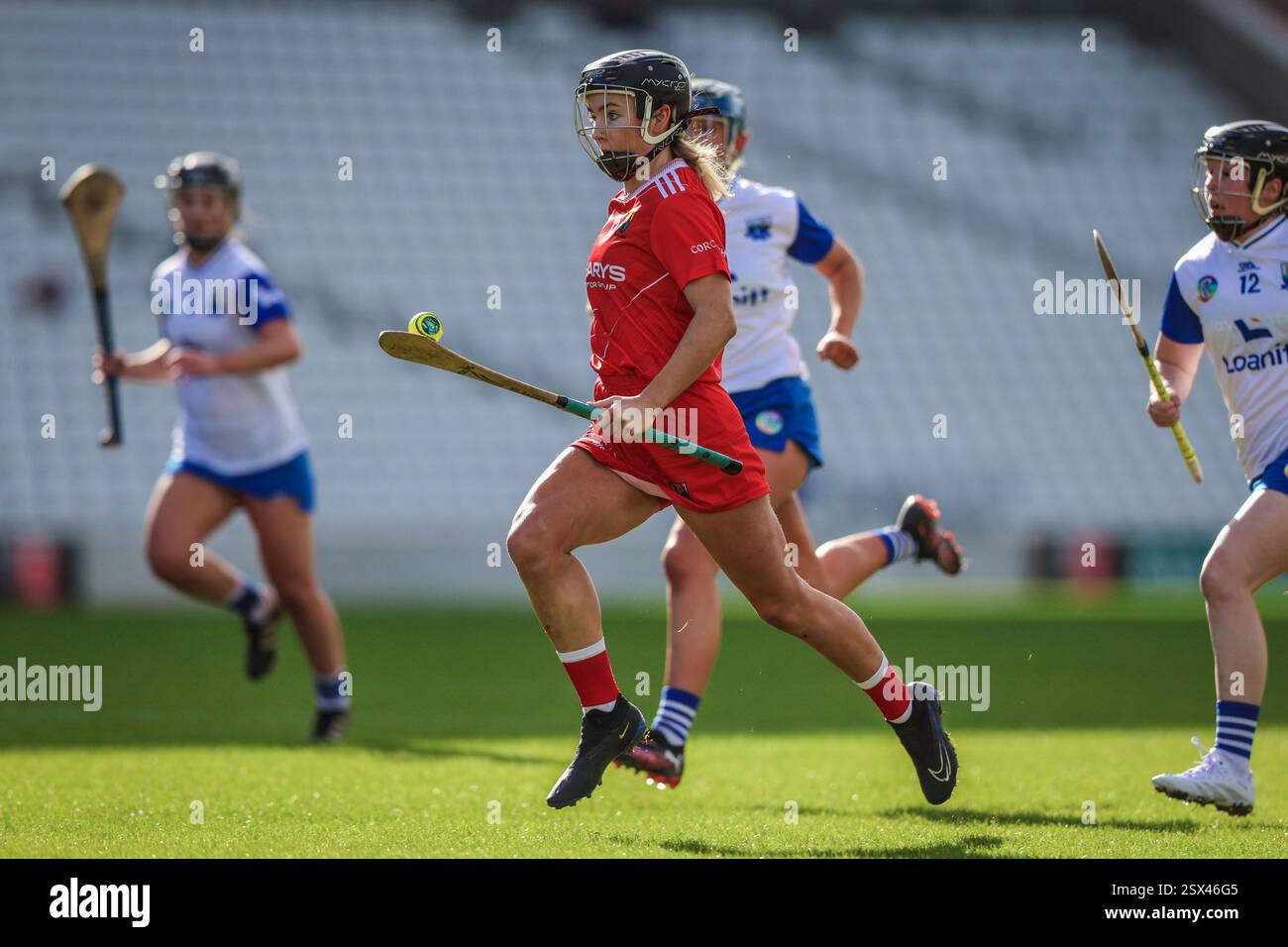 February 22, 2025, Cork, Ireland - Very National Camogie League: Cork 2 ...