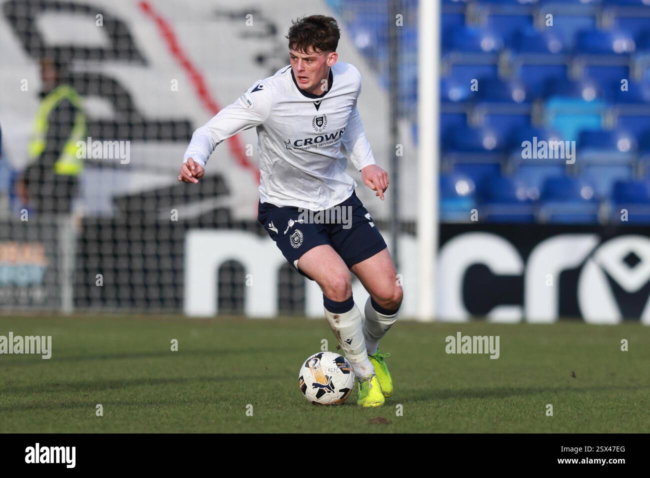 Victoria Park, Dingwall, UK. 22nd Feb, 2025. Scottish Premiership ...
