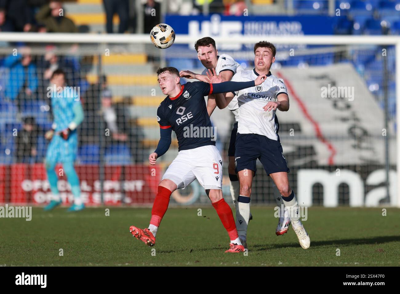 22nd February 2025; Victoria Park, Dingwall, Scotland; Scottish ...