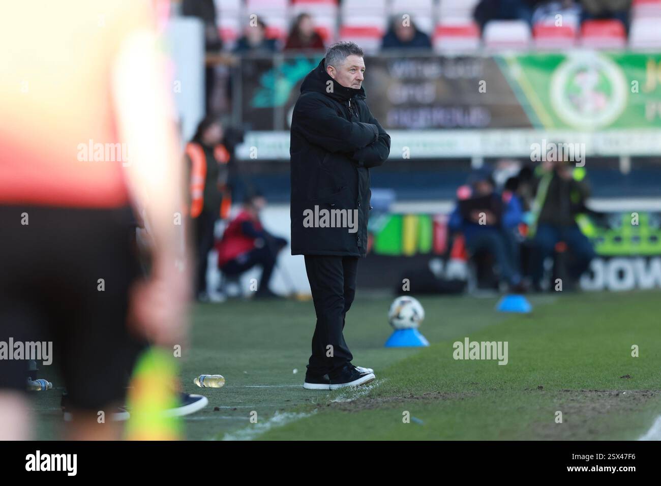Victoria Park, Dingwall, UK. 22nd Feb, 2025. Scottish Premiership ...