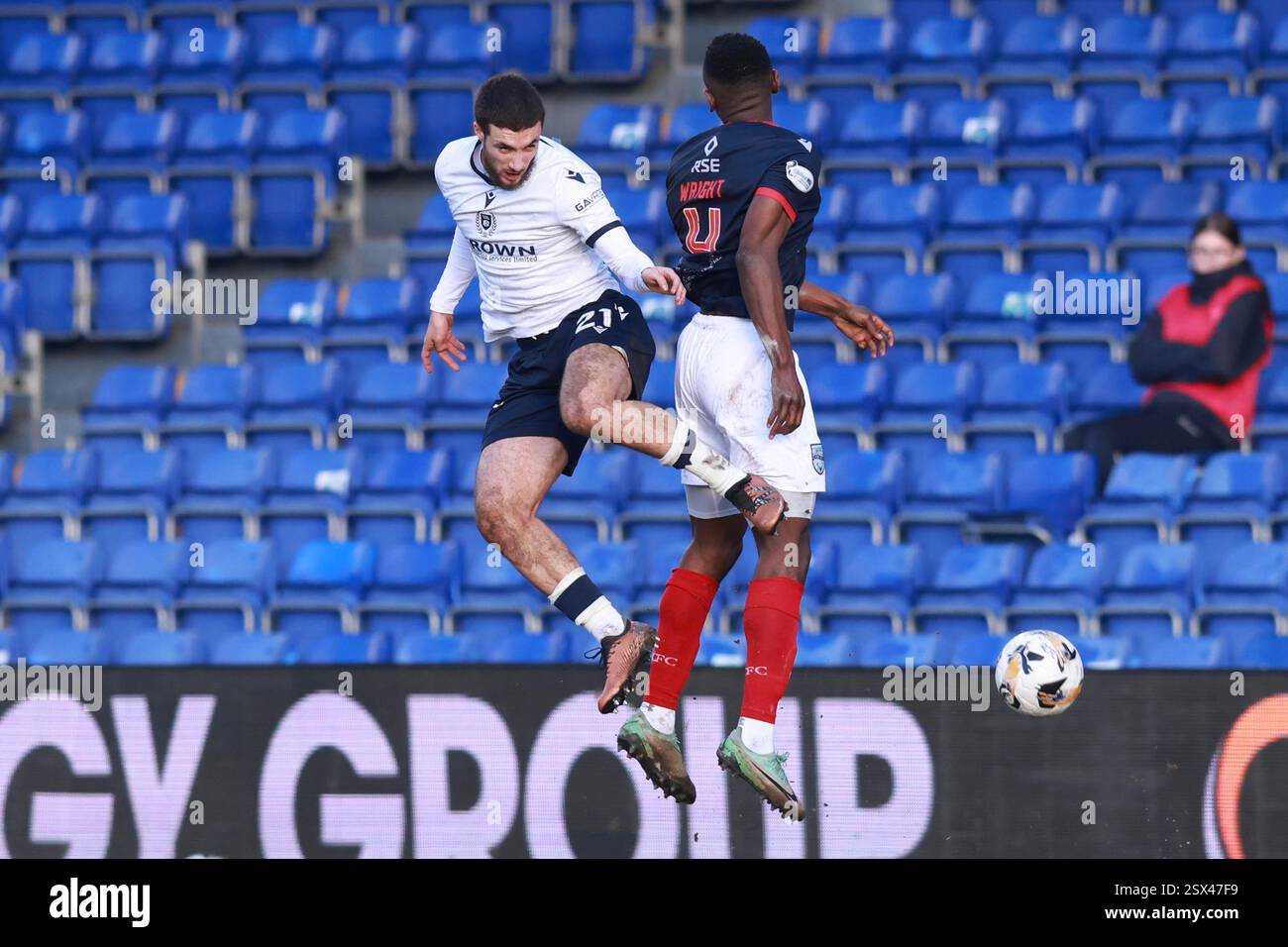 Victoria Park, Dingwall, UK. 22nd Feb, 2025. Scottish Premiership ...