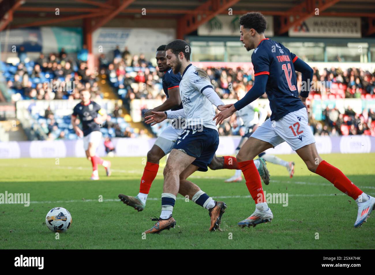 Victoria Park, Dingwall, UK. 22nd Feb, 2025. Scottish Premiership ...