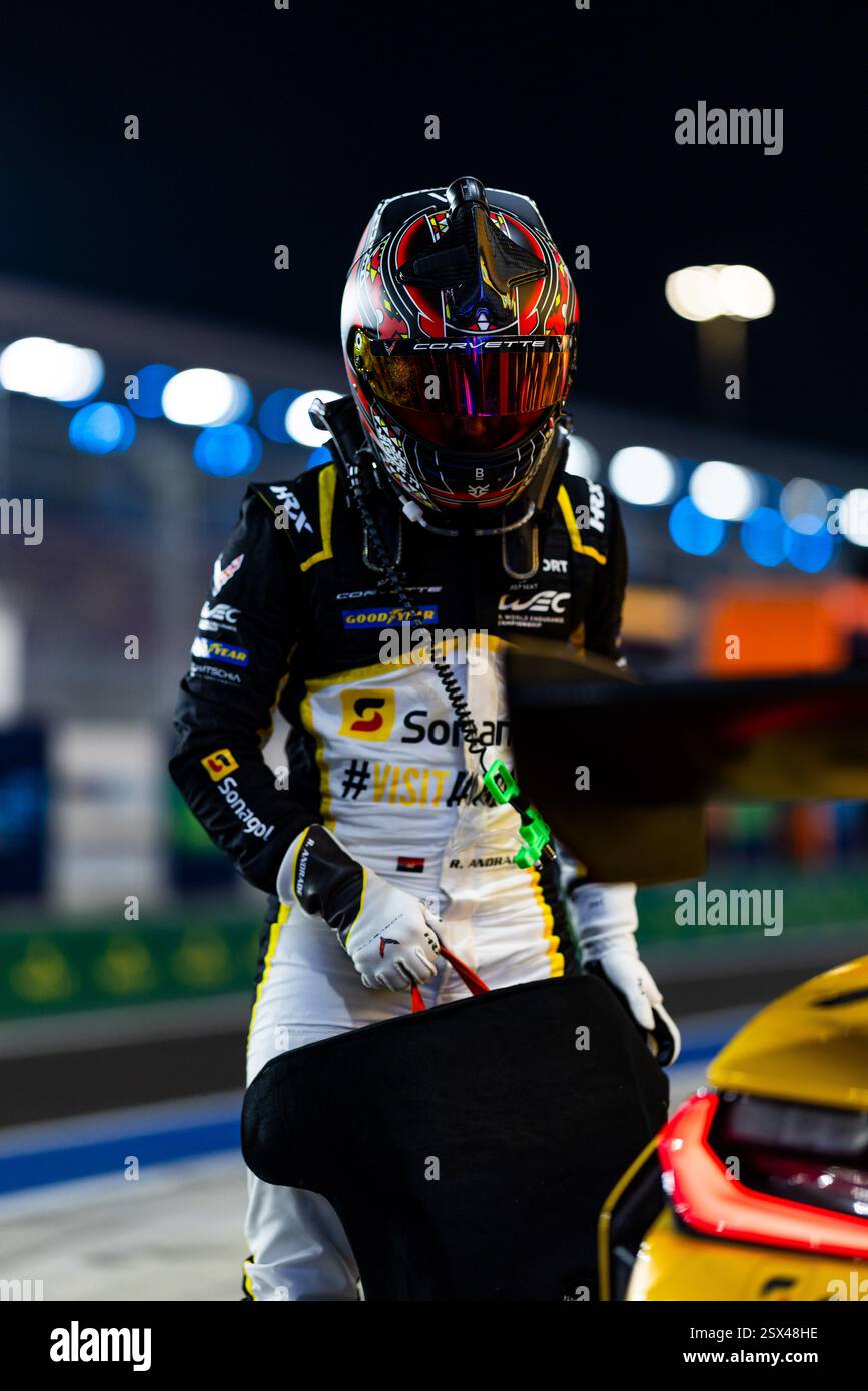 ANDRADE Rui (ang), TF Sport, Chevrolet Corvette Z06 GT3.R #81, LM GT3 ...