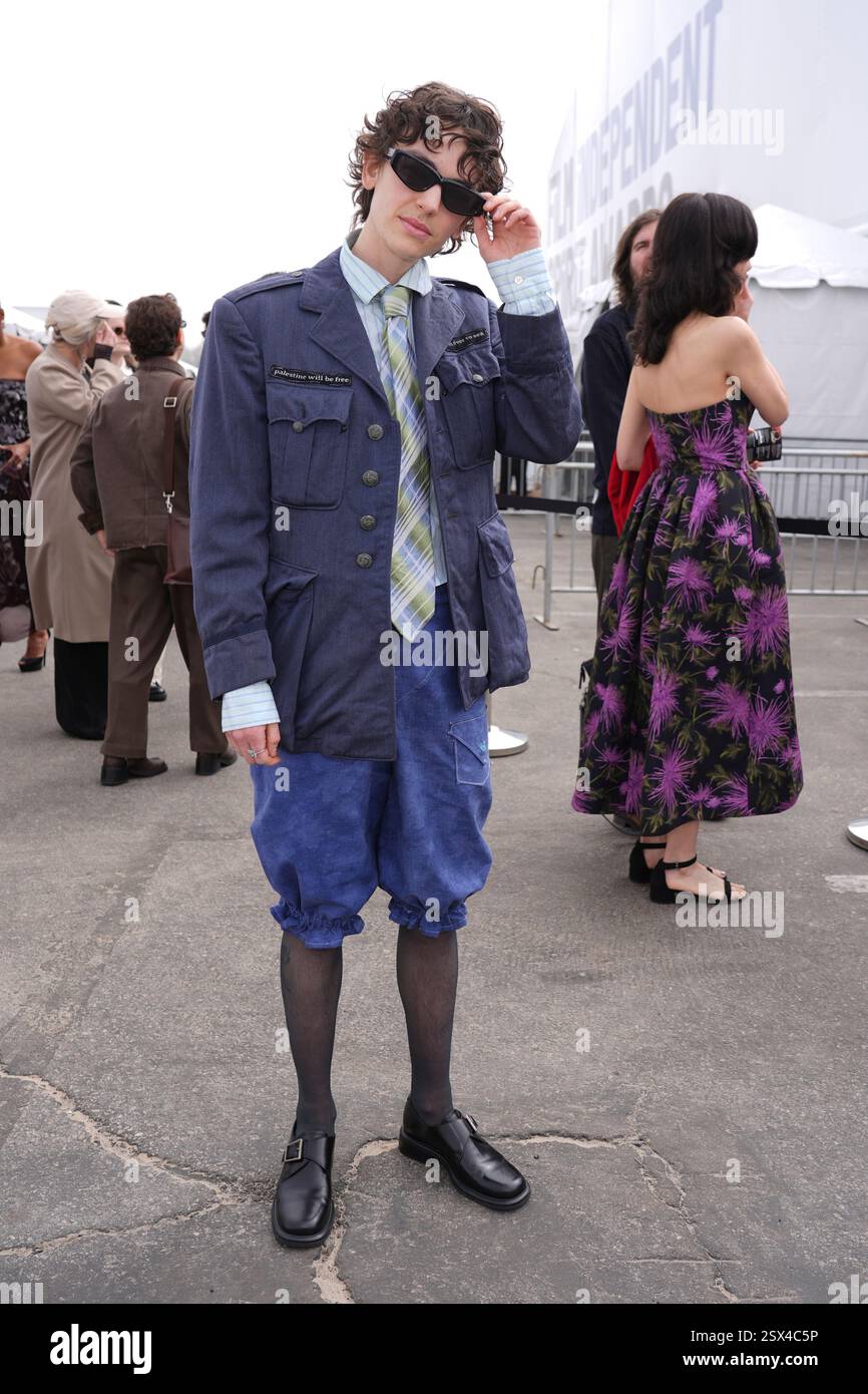 Jack Haven arrives at the Film Independent Spirit Awards on Saturday, Feb. 22, 2025, in Santa ...