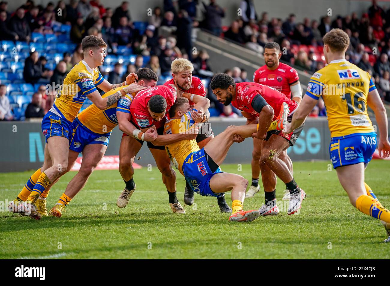 Salford, Manchester, UK. 22nd February, 2025. Betfred Super League ...