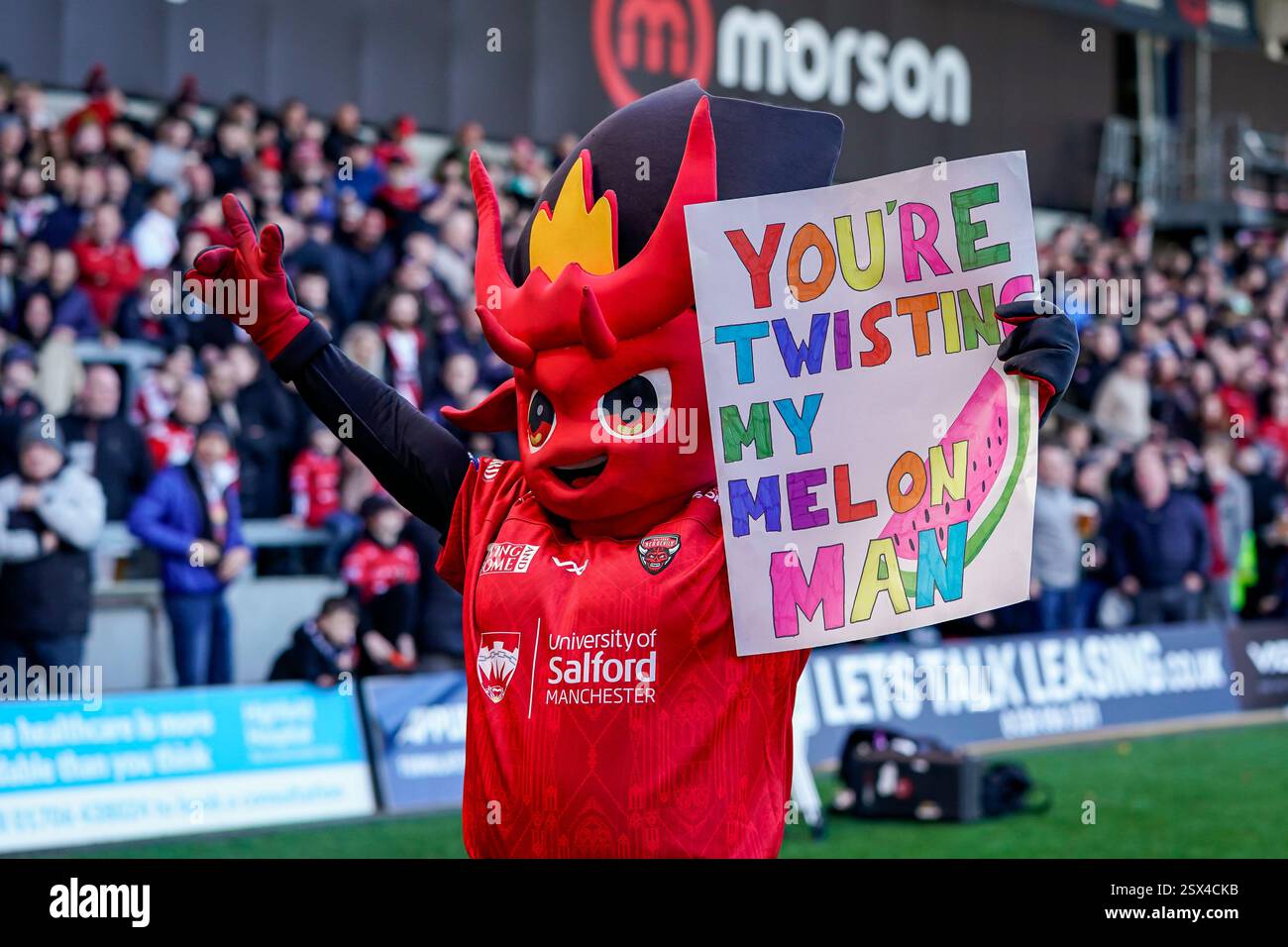 Salford, Manchester, UK. 22nd February, 2025. Betfred Super League ...