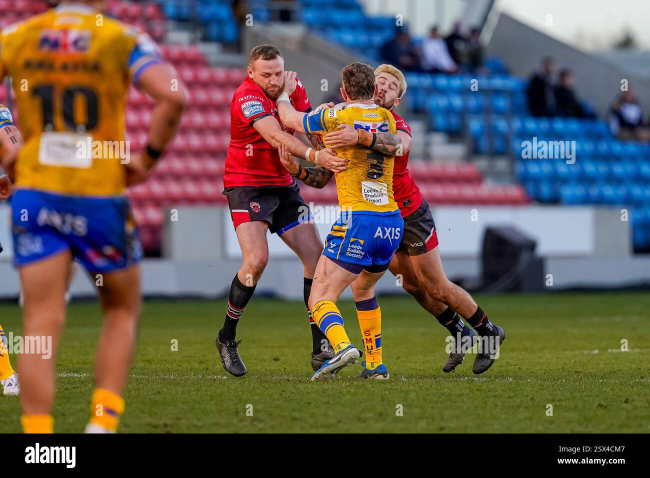 Salford, Manchester, UK. 22nd February, 2025. Betfred Super League Rugby: Salford Red Devils Vs ...