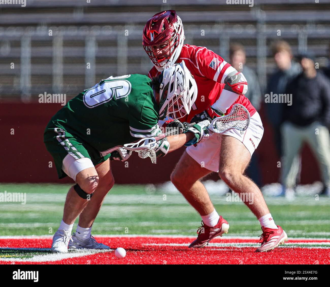 February 22, 2025: Rutgers midfielder Shane Knobloch (27) and Loyola ...