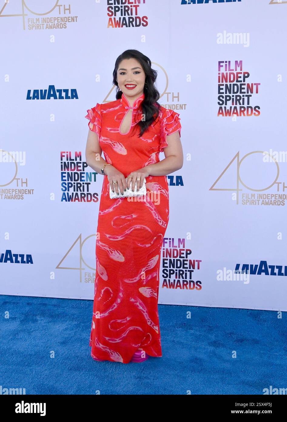 Jaylee Hamidi arrives for the Film Independent Spirit Awards in Santa Monica, California on ...
