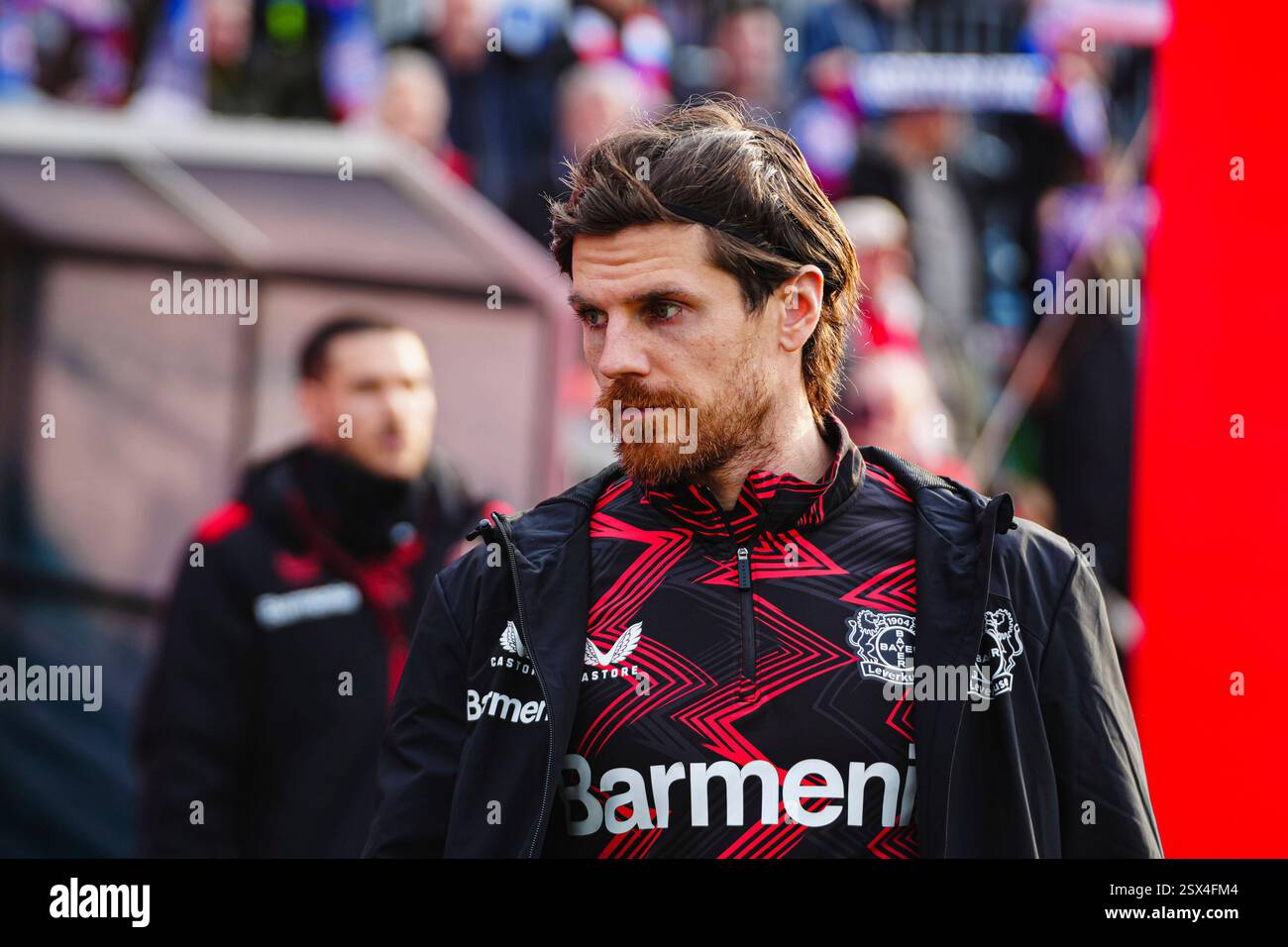 Kiel, Deutschland. 22nd Feb, 2025. Jonas Hofmann (Bayer 04 Leverkusen, #07) GER, Holstein Kiel ...