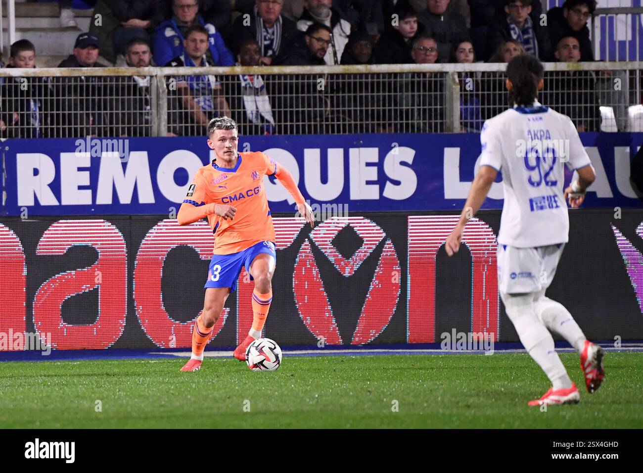 03 Quentin MERLIN (om) during the Ligue 1 McDonald's match between ...