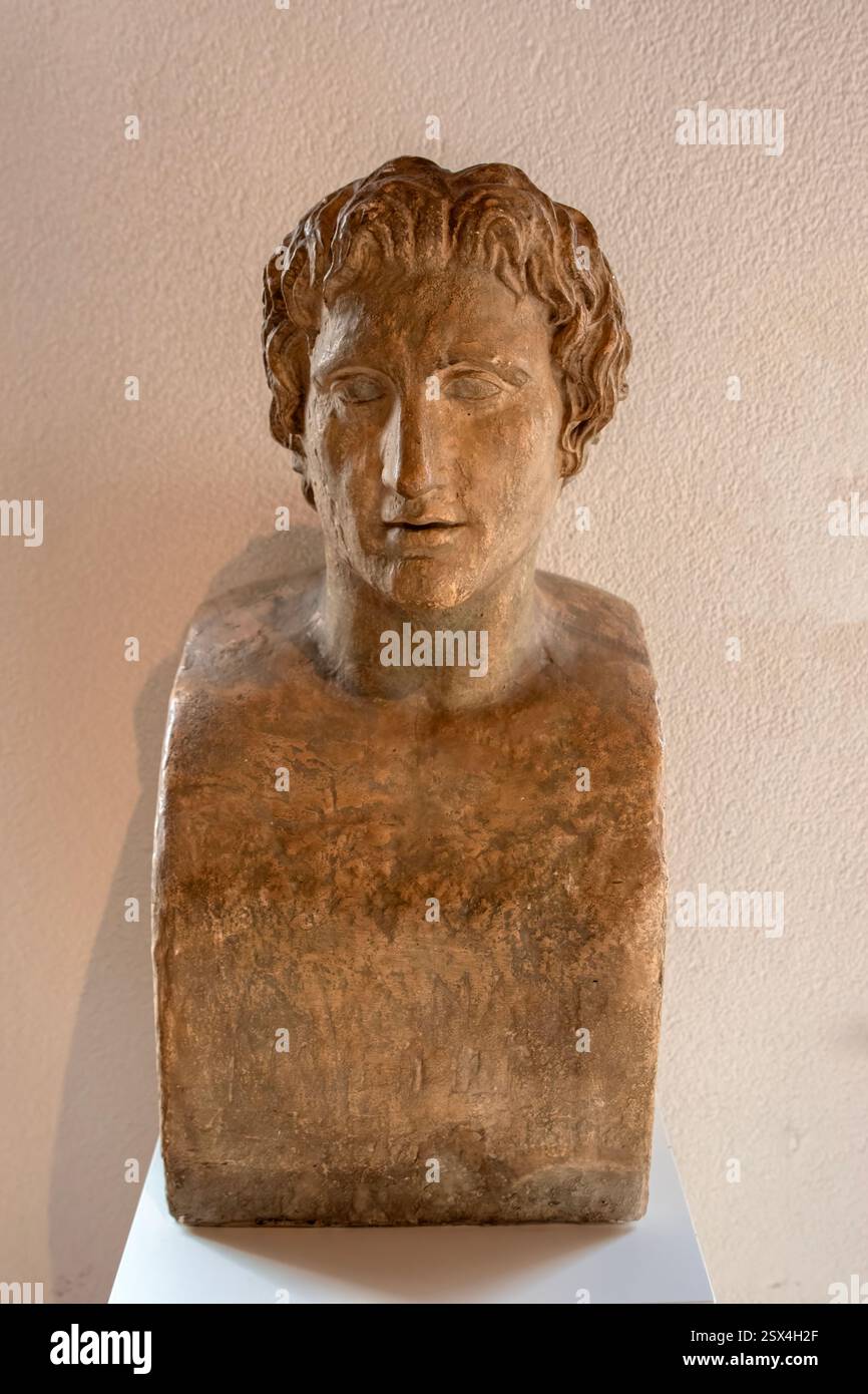 Statue Alexander In Copy Statue At The Allard Pierson Museum At ...