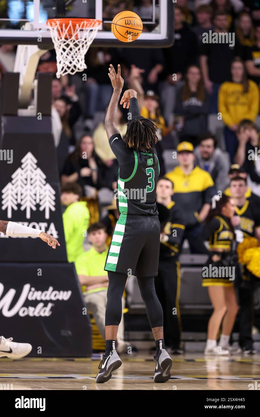 Boone, North Carolina, USA. 22nd Feb, 2025. Marshall Thundering Herd ...