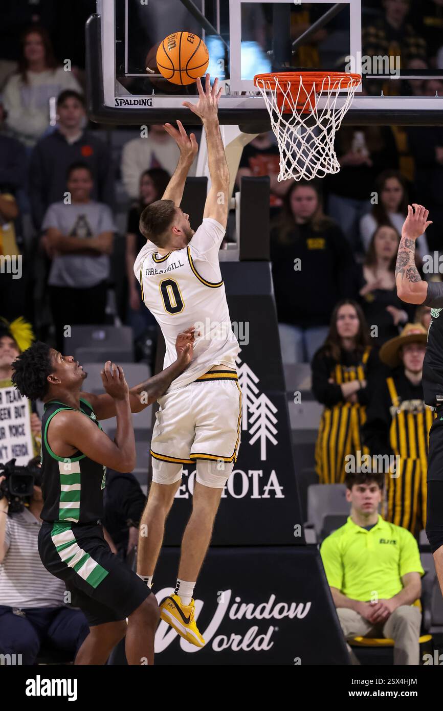 February 22, 2025: Appalachian State Mountaineers guard Jackson ...