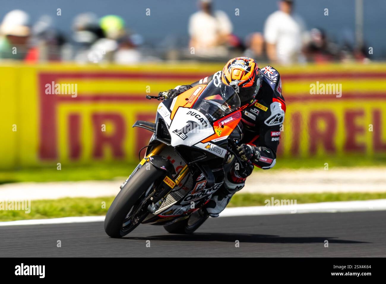 Phillip Island, Australia, 22 February, 2025. Josh Waters (VIC) riding ...