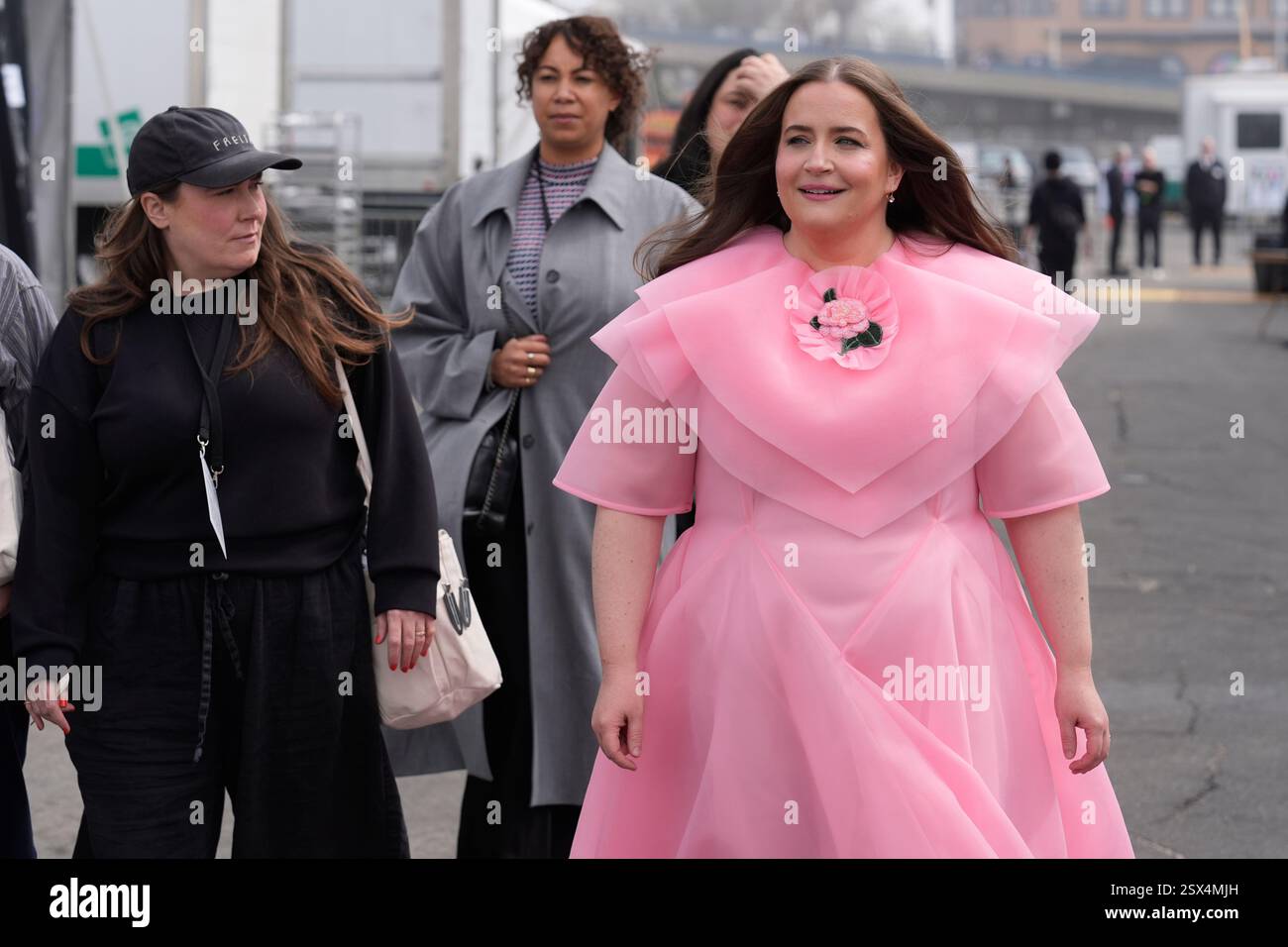 Host Aidy Bryant arrives at the Film Independent Spirit Awards on ...