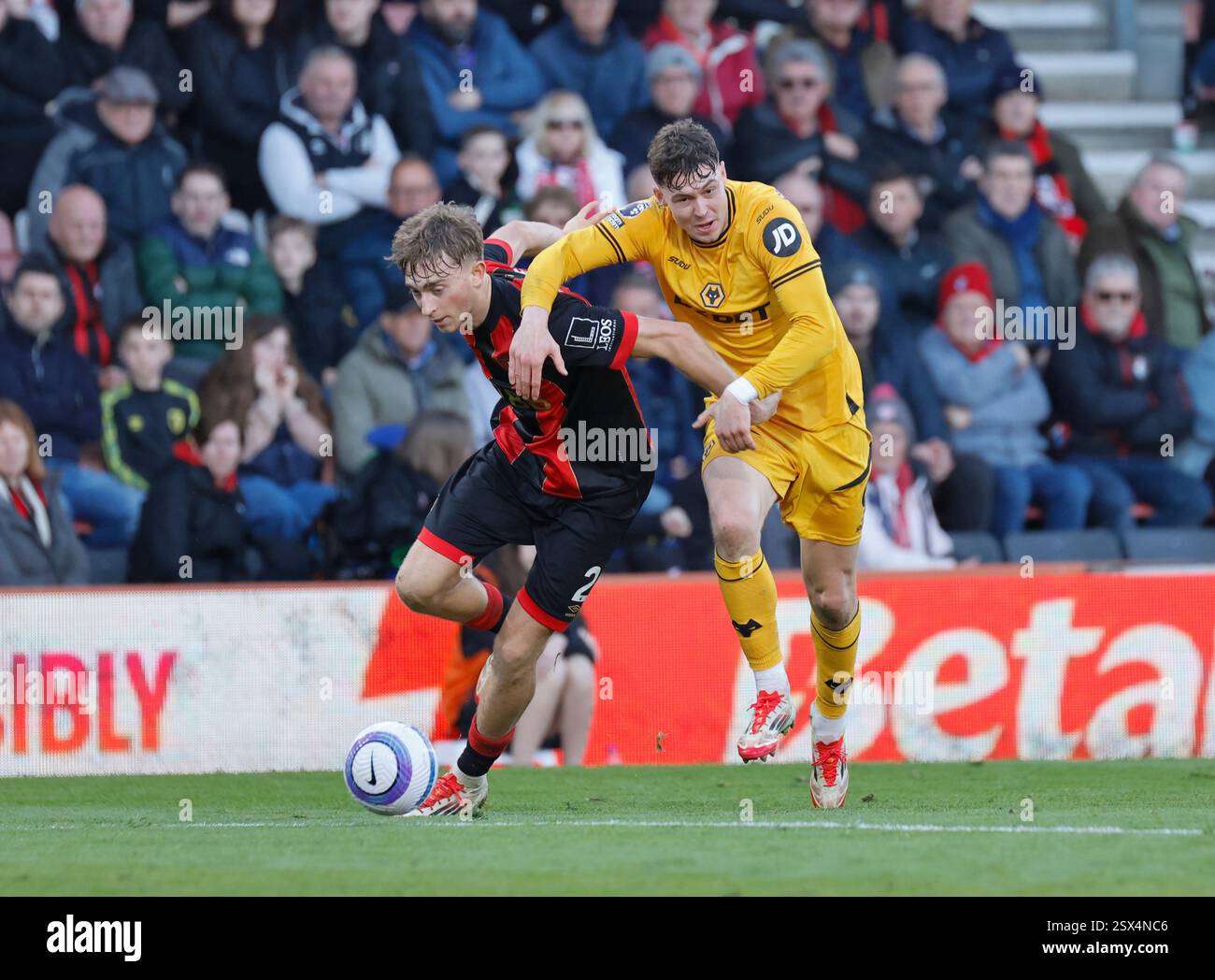 Vitality Stadium, Boscombe, Dorset, UK. 22nd Feb, 2025. Premier League ...