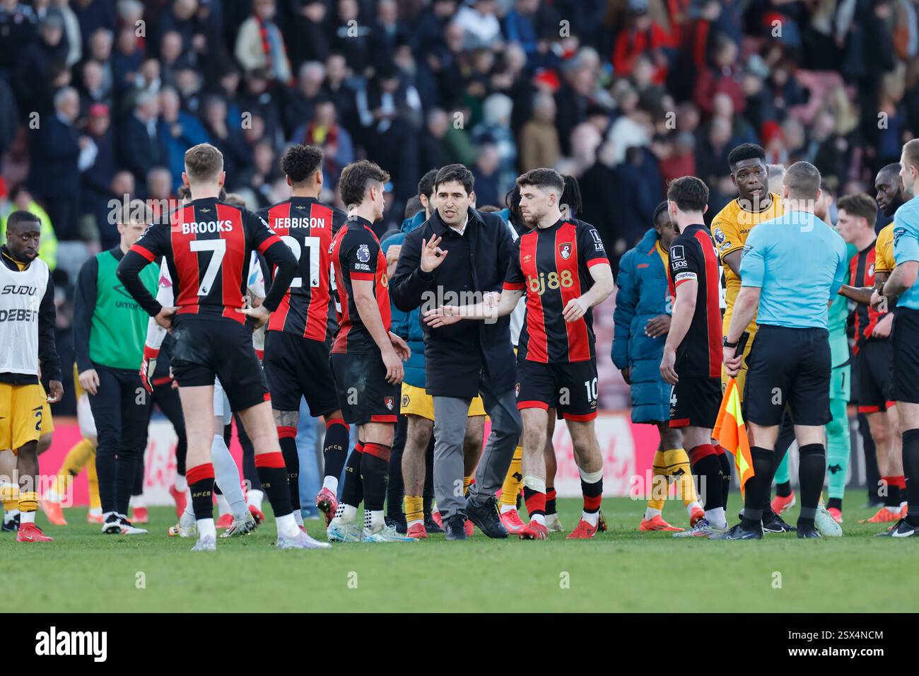 Vitality Stadium, Boscombe, Dorset, UK. 22nd Feb, 2025. Premier League ...